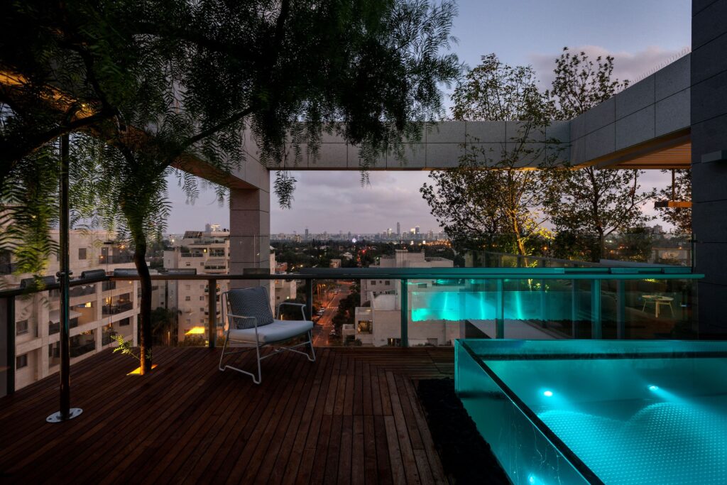 Private IMAGINOX glass pool in Israel ≈ IMAGINOX